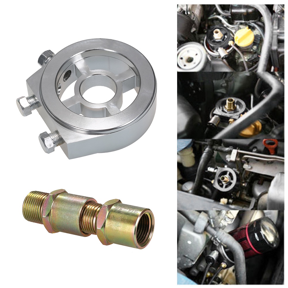 Universal Car Oil Temperature gauge and Oil Pressure gauge Cooler ...