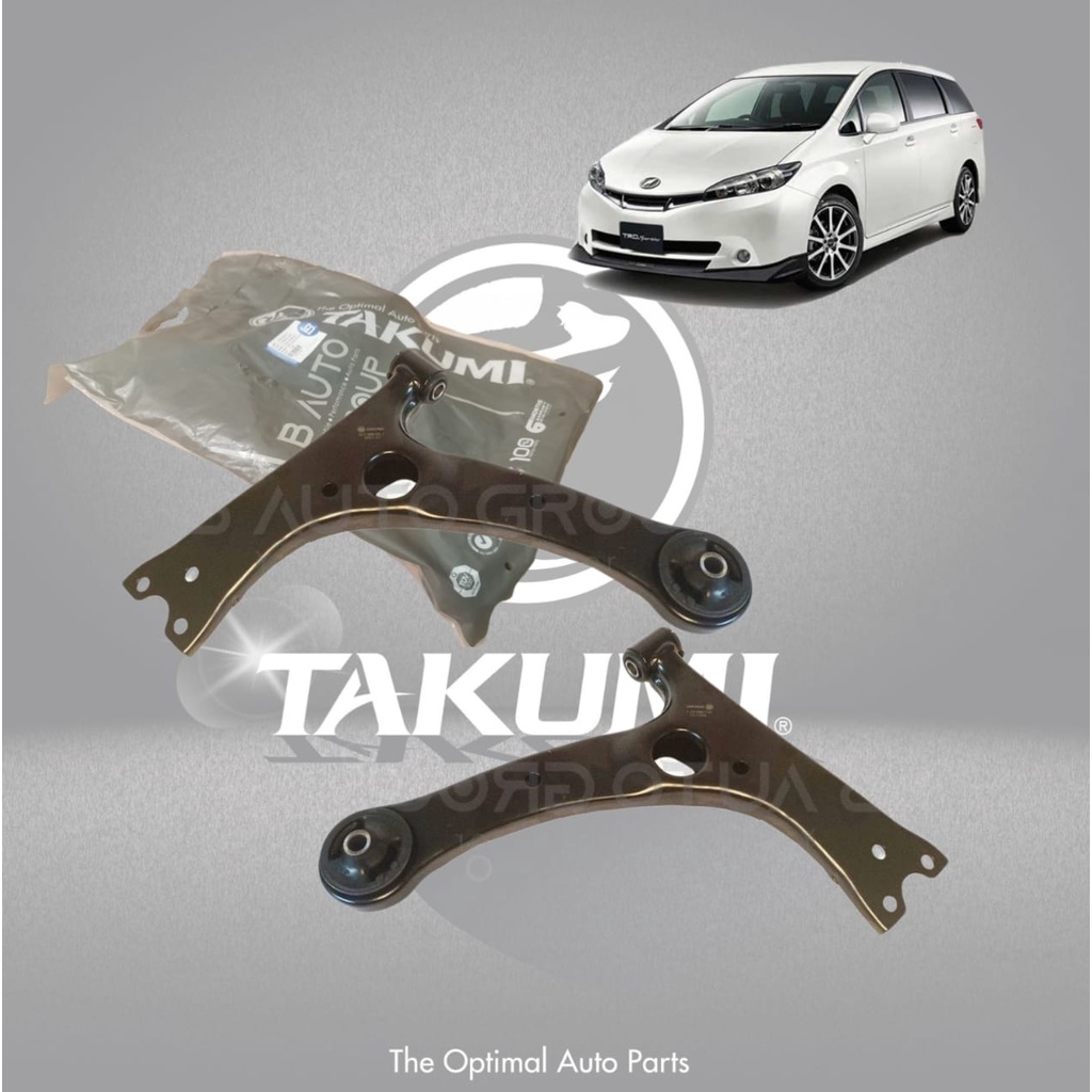 Toyota Wish ZGE20 2010 TAKUMI Front Lower Arm | Shopee Malaysia