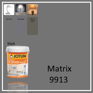 Jotun Paint 5L Essence Cover Plus Matt - 9913 Matrix / wall paint ...