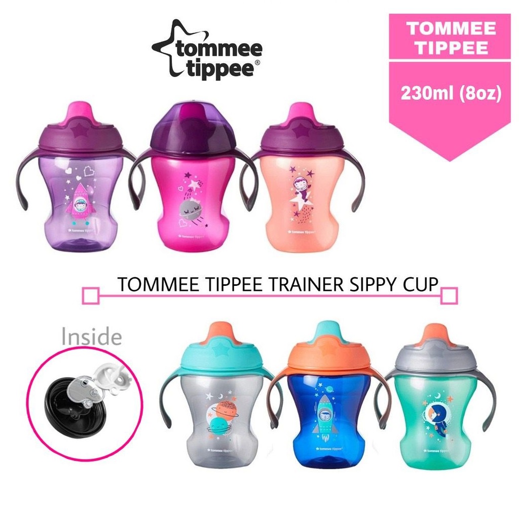Tommee Tippee Trainer Sippy Cup 230ml (8oz) 7m+ | Shopee Malaysia