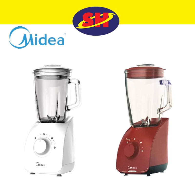 [𝐄𝐚𝐬𝐭 𝐌𝐚𝐥𝐚𝐲𝐬𝐢𝐚] Midea 1.5L Glass Jar Blender+Glass Dry Mill (750W ...