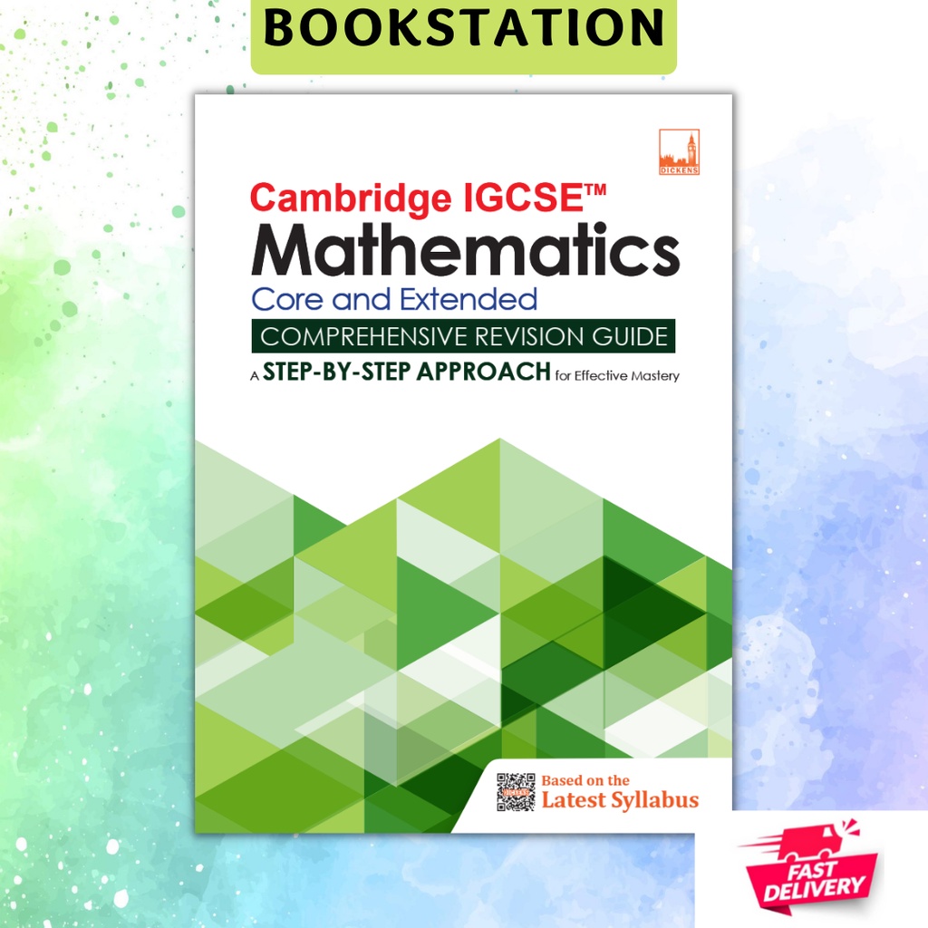 [BS] Cambridge IGCSE Mathematics Core & Extended : Comprehensive Revision Guide | Shopee Malaysia