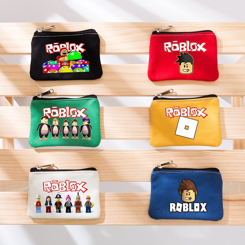 Roblox Coin Purse Student Gift Fashion Key Bag Coin Holder Mini Canvas ...
