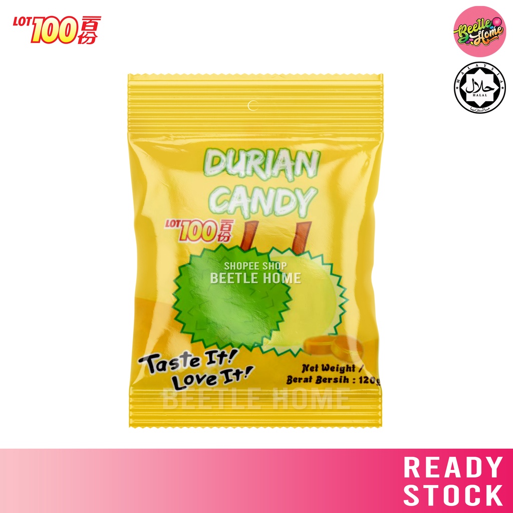 Lot 100 Durian Candy 120g Gula-gula Party Gift | Shopee Malaysia
