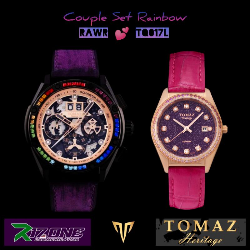TOMAZ Couple Set Watches / Limited Edition / All Series / New / Original / Ready Stocks / 24 ...