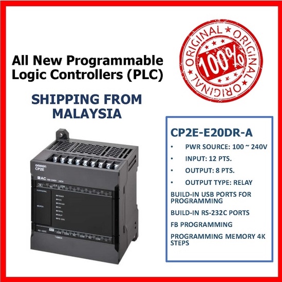 OMRON PLC|CP2E-E20DR-A|E30DR-A|E40DR-A|E60DR-A|S30DR-A|S40DR-A|S30DT-D|N20DT1-D|N30DT1-D|N40DT1 ...