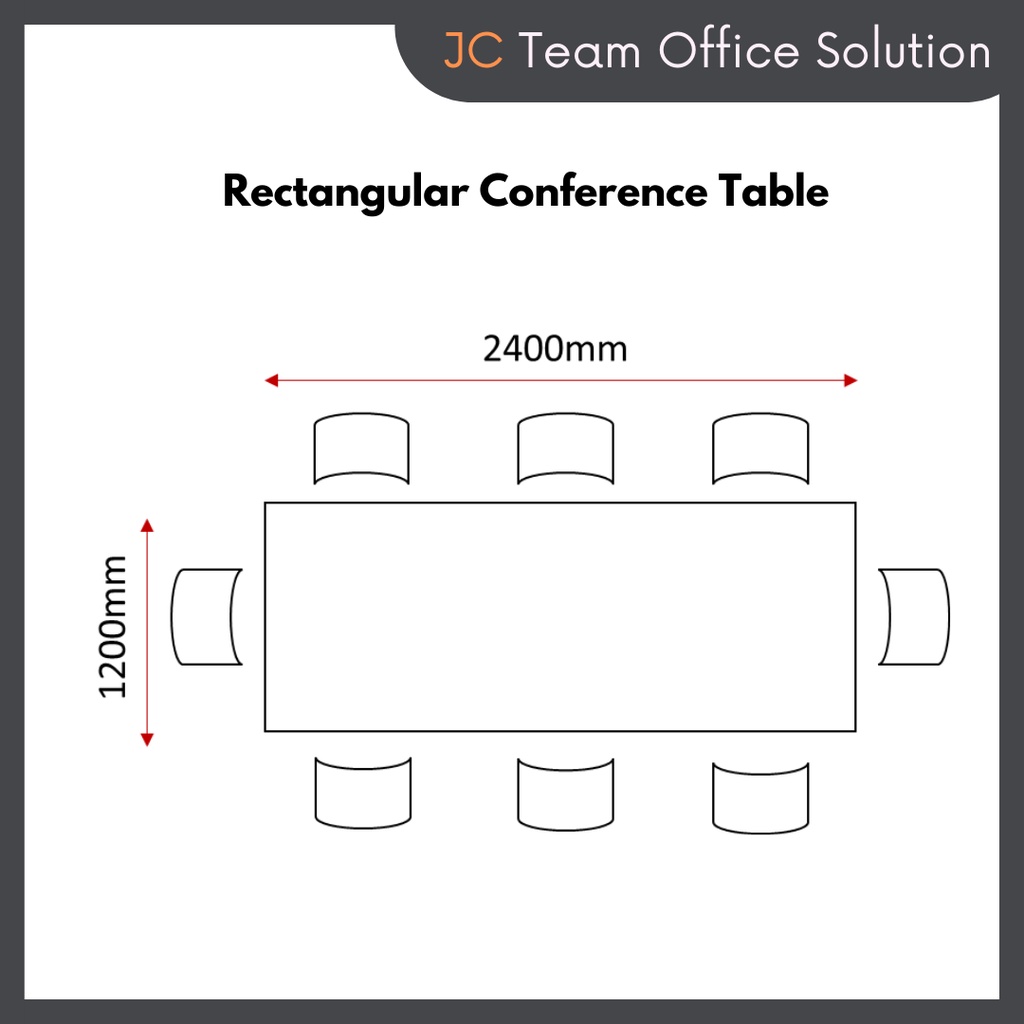 Rectangular Office Discussion/Meeting Table/Conference Table 会议桌子 ...
