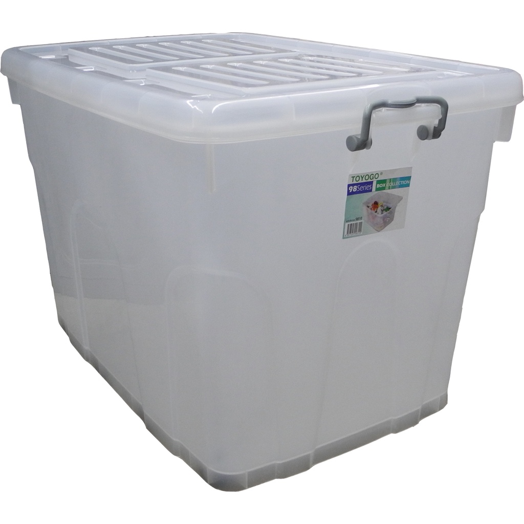 Toyogo Storage Box Wheels Stackable Big Storage Container 9810 (140L ...