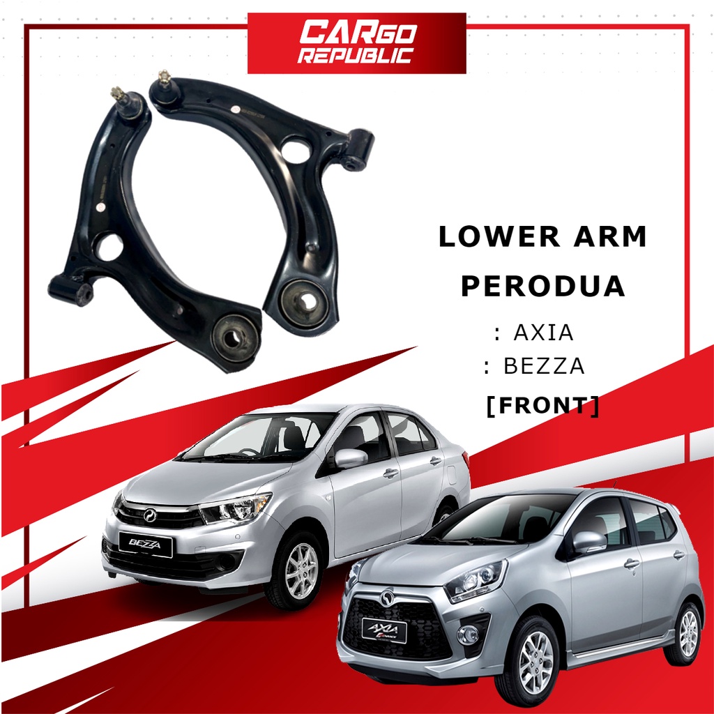 Lower Arm Perodua Axia Bezza Front (Depan) 100% Original (Left & Right ...