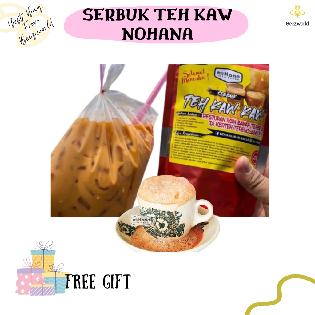 Serbuk Teh Tarik Kaw Kaw Viral Tea Peng by NOHANA | Shopee Malaysia