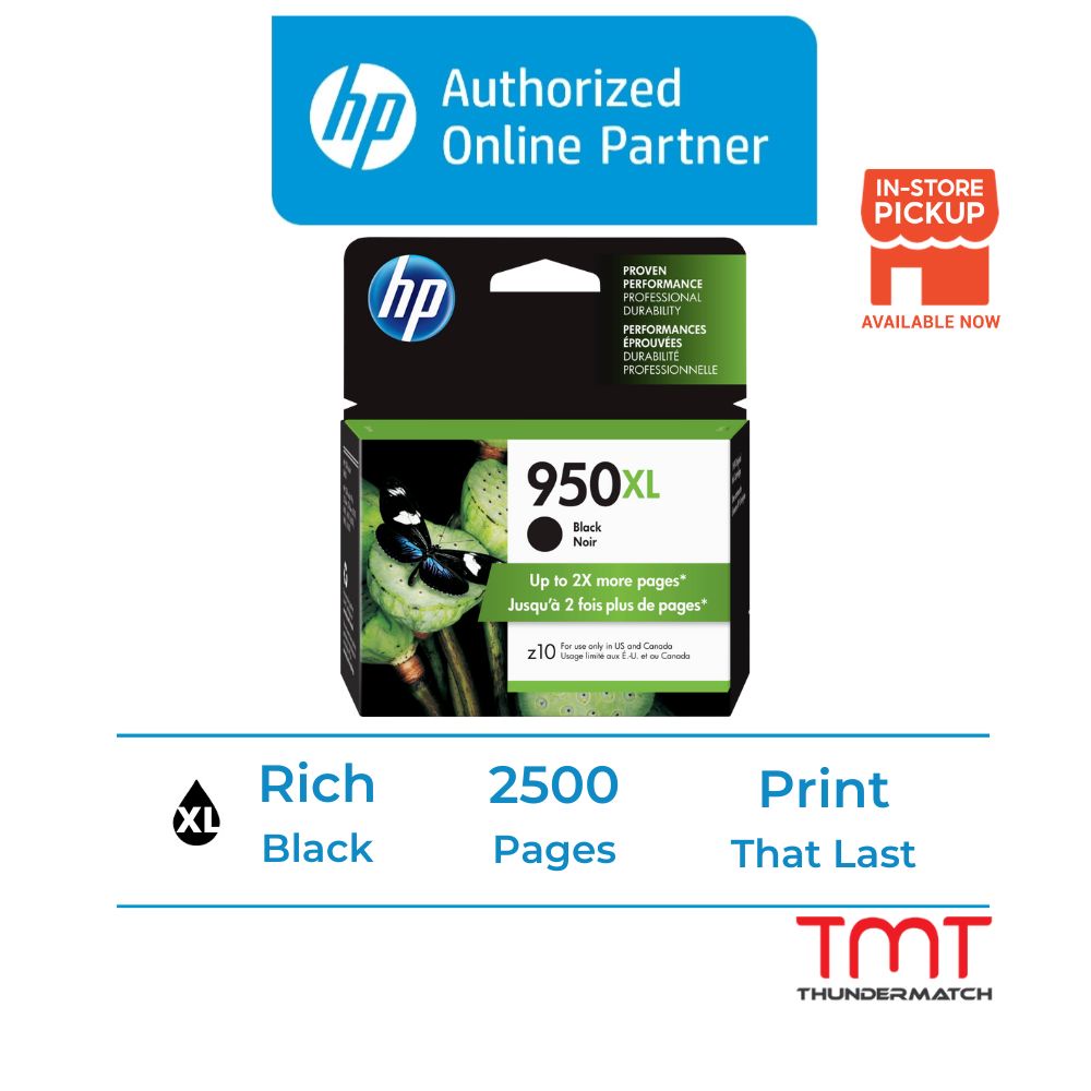 HP 950XL Black Ink Cartridge | Shopee Malaysia