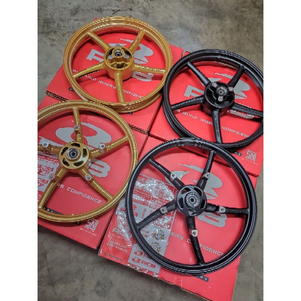 SPORTRIM RCB/RAPIDO SP522 SUZUKI RAIDER FI/BELANG GOLD&MATT BLACK 💯 ...