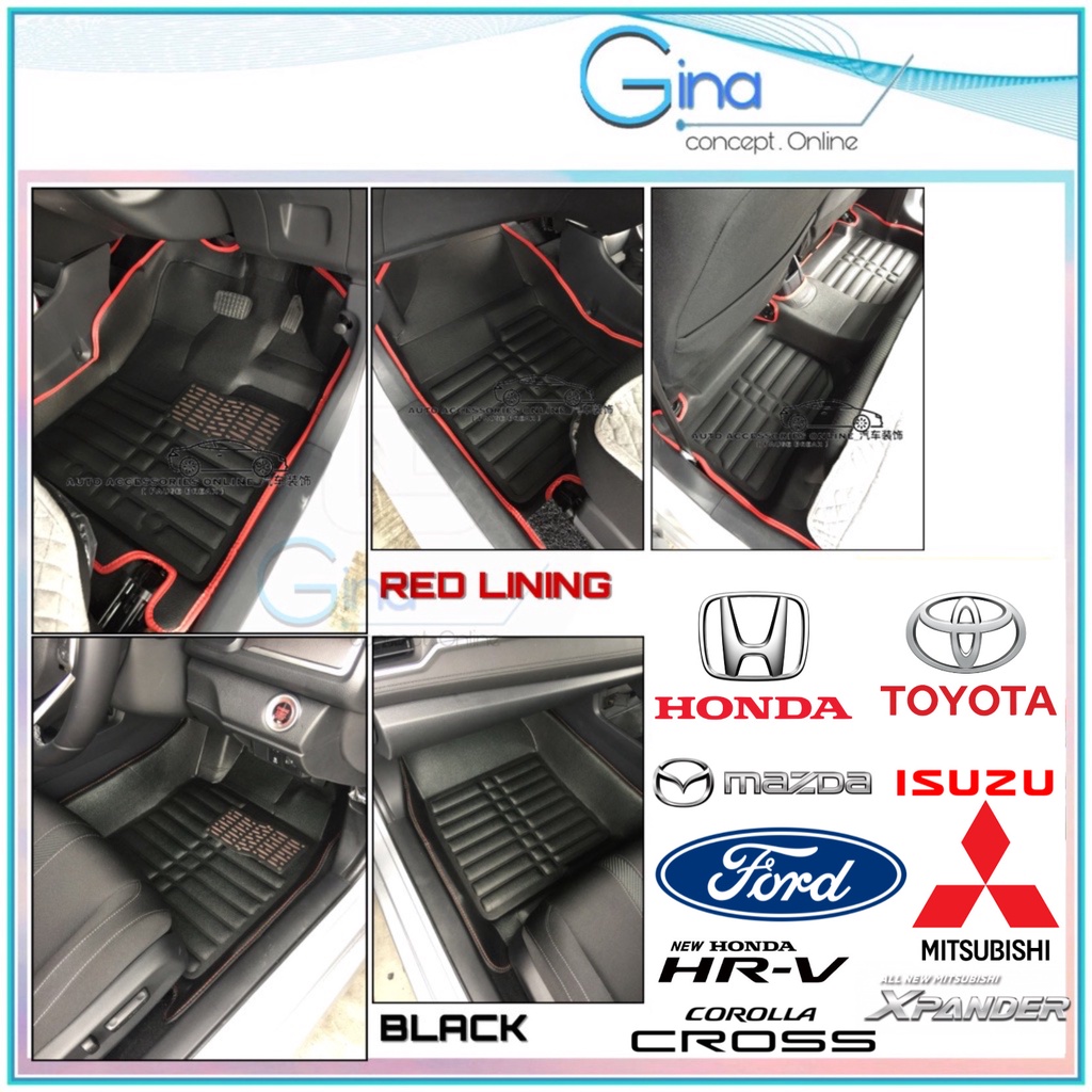 5D Carpet Cross Xpander Vios City Civic FC FE Avanza Crv Livina Hilux ...
