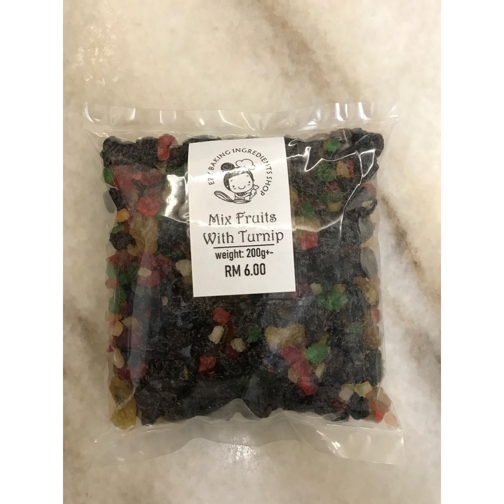 Mix Fruits With Turnip 200gram (EZY) | Shopee Malaysia