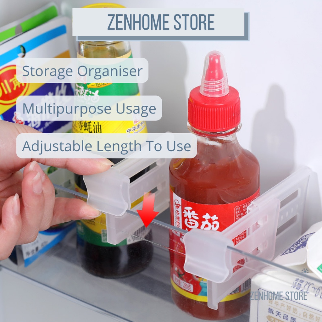ZENHOME Fridge Partition Board Refrigerator Divider Storage Sorting ...