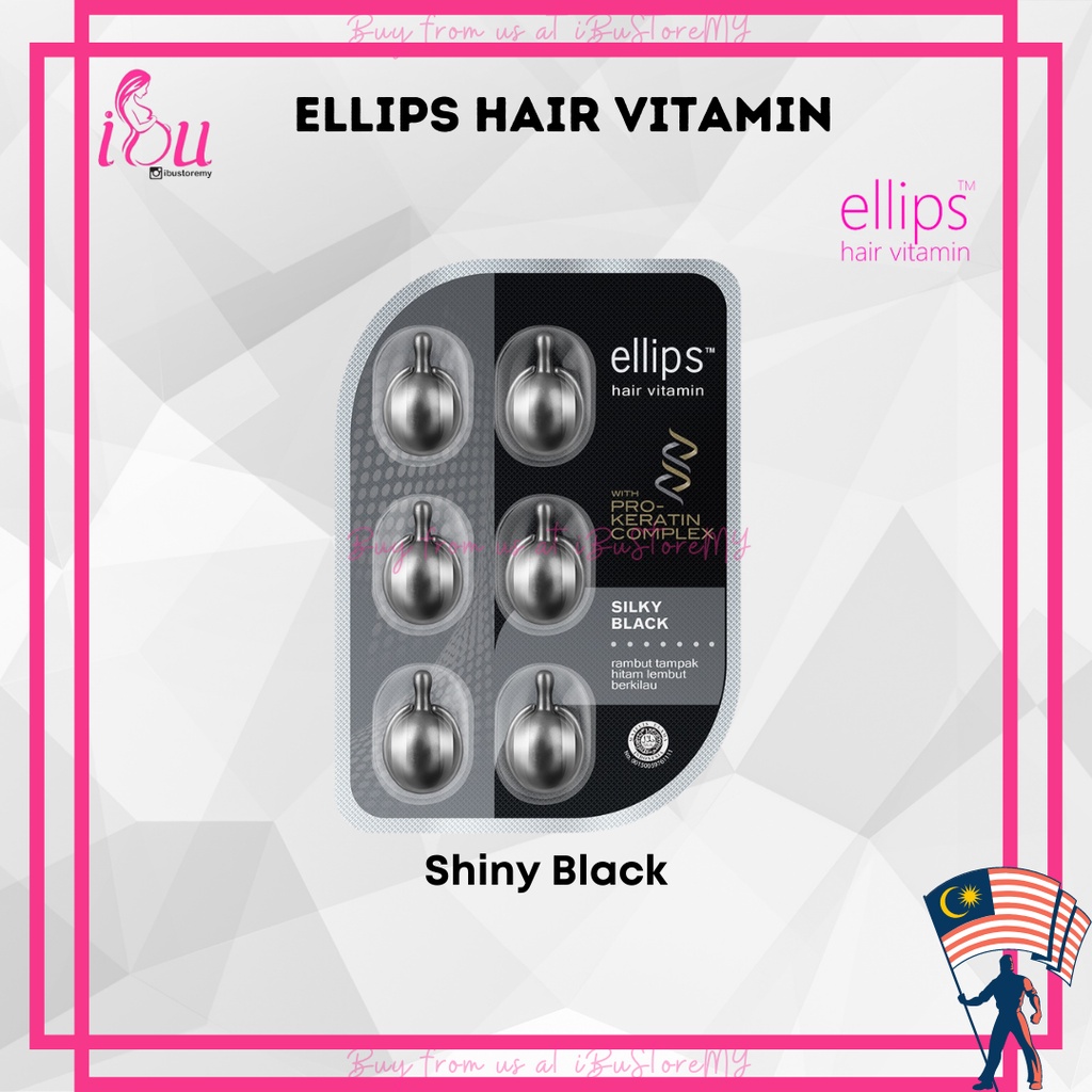 Ellips Serum Hair Vitamin Hair Treatment Keratin Rambut Nutri Color ...