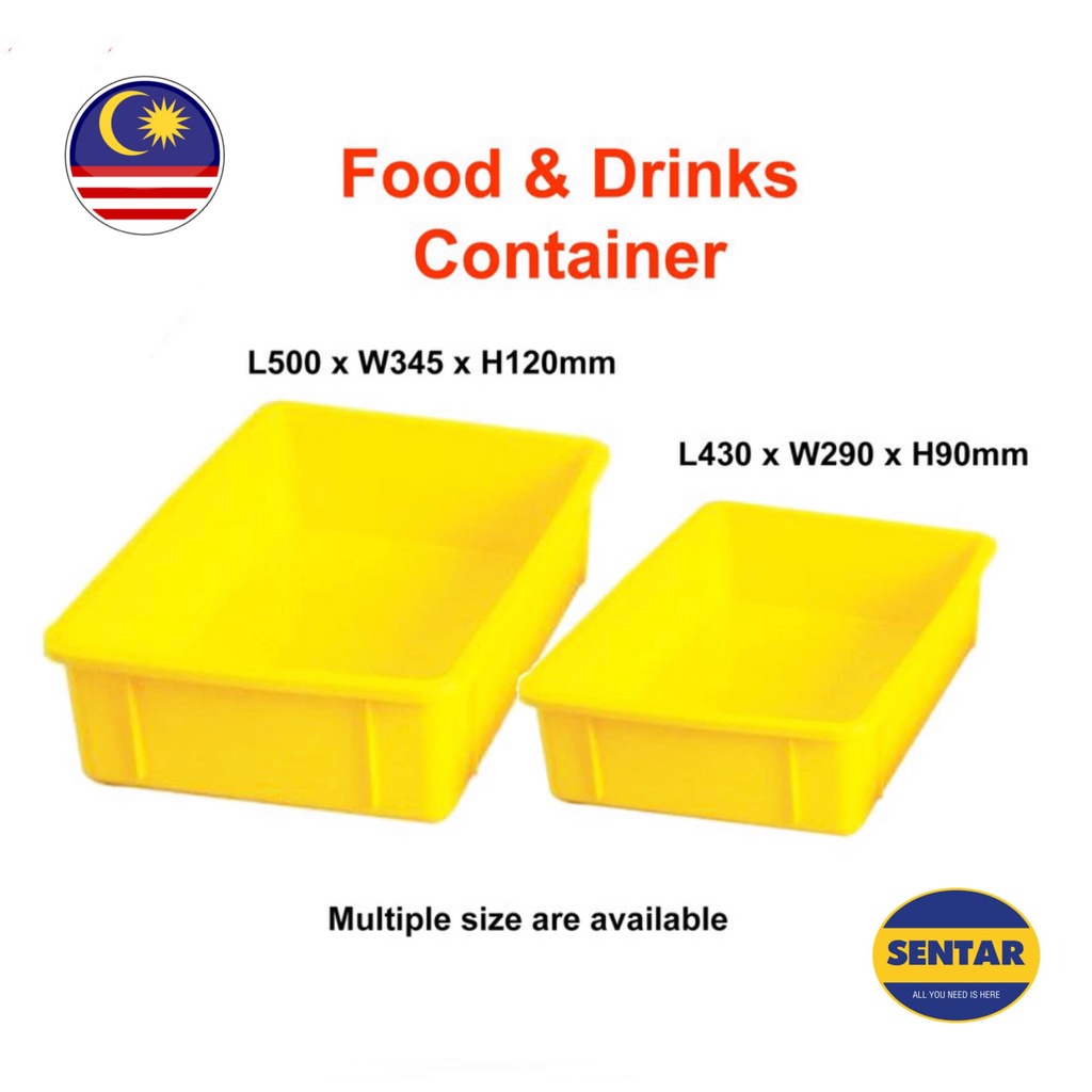 100% READY STOCK [Twins Dolphin] Multipurpose Plastic Cake Tray / Food ...