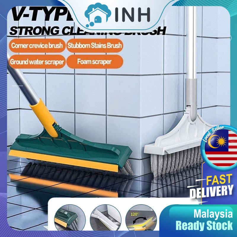 INH 3 in 1 Brush Magic Broom Penyapu Lantai Floor Cleaning Brush Gap ...
