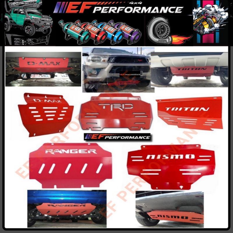 Stone Guard Skid Plate Hilux Vigo Revo Rocco Revo Ford Ranger NP300 ...