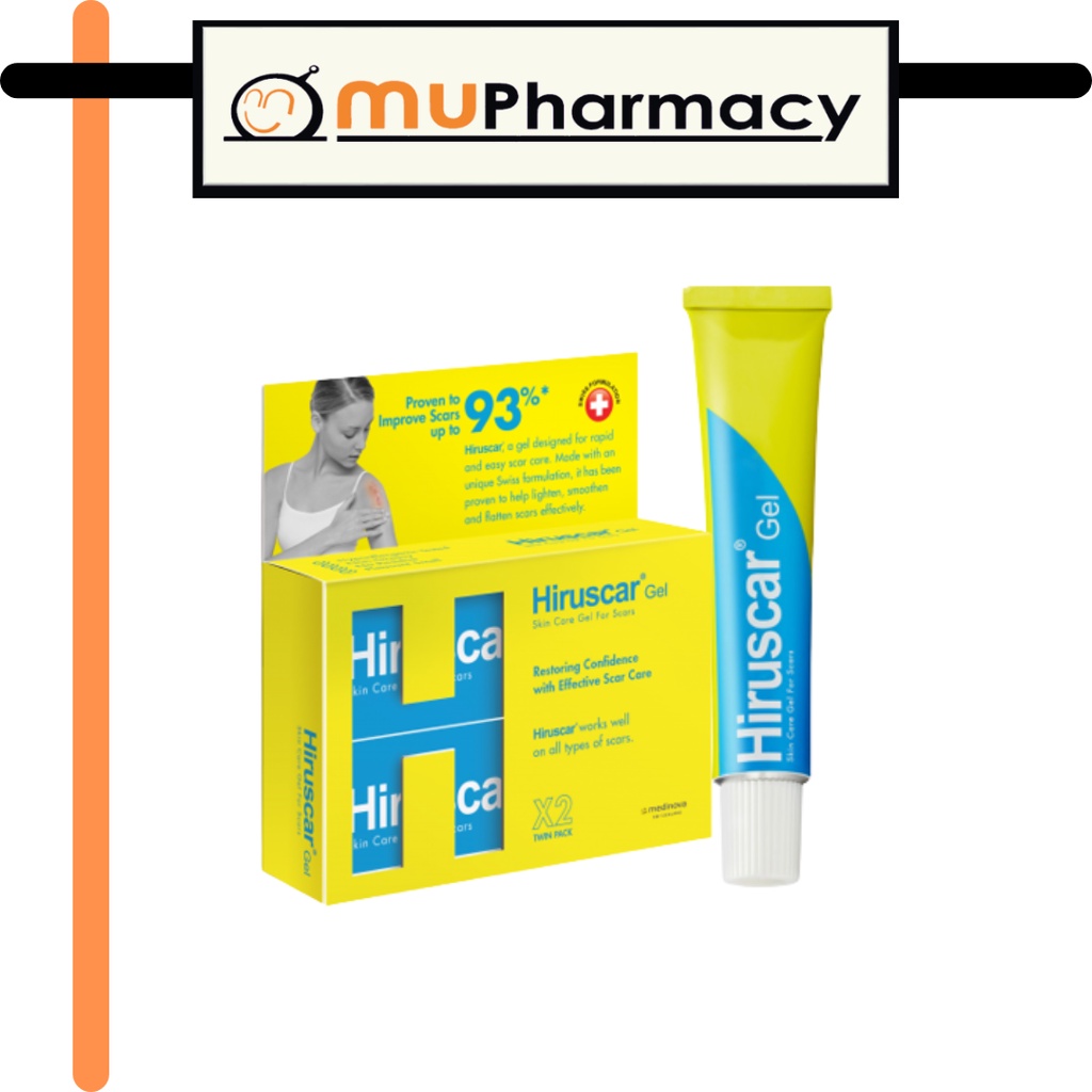 Hiruscar Skin Care Gel For Scars 5G X 2 (Twin Pack) / (20G) | Shopee ...