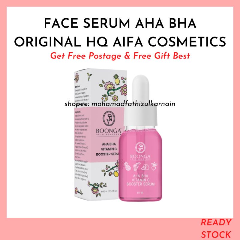 Serum Boonga AHA BHA ORIGINAL HQ Boonga Skin Solution | Shopee Malaysia