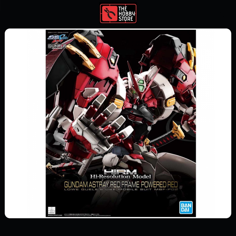Bandai Hi-Res 1/100 Gundam Astray Red Frame Powered Red | Shopee Malaysia