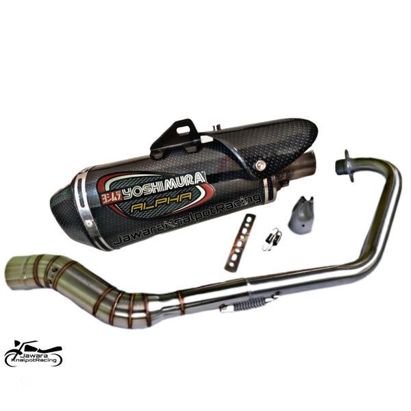Yoshimura alpha exhaust for all types of motorbikes | Shopee Malaysia