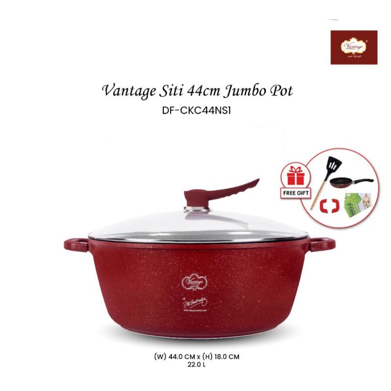VANTAGE SITI SERIES 44CM JUMBO POT (Latest) | Shopee Malaysia