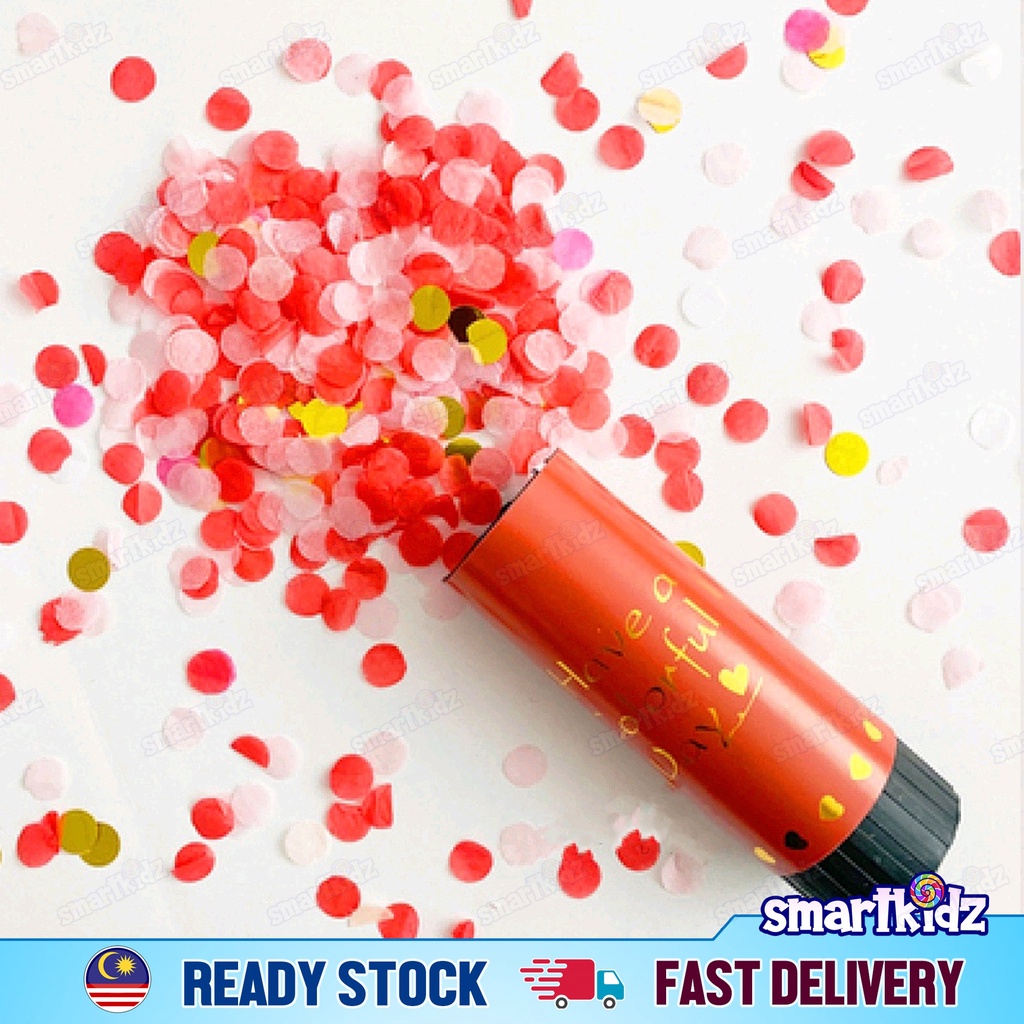 [1pcs] Popper Pop Confetti Mini Poppers Wedding Anniversary Graduation ...