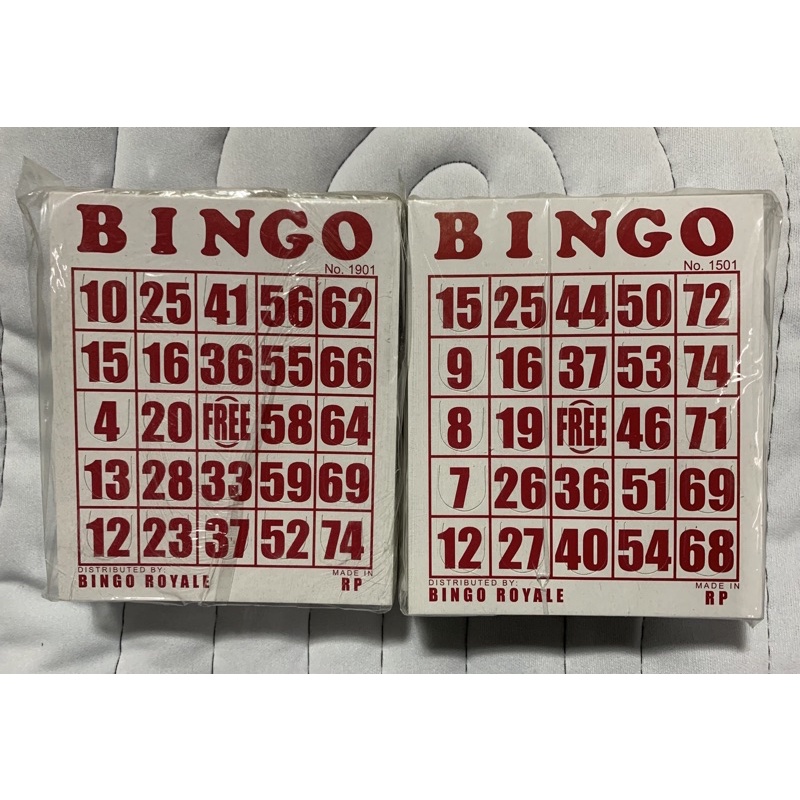 Small Bingo Card Pop Up/ Barangay Bingo/ One Winner | Shopee Malaysia