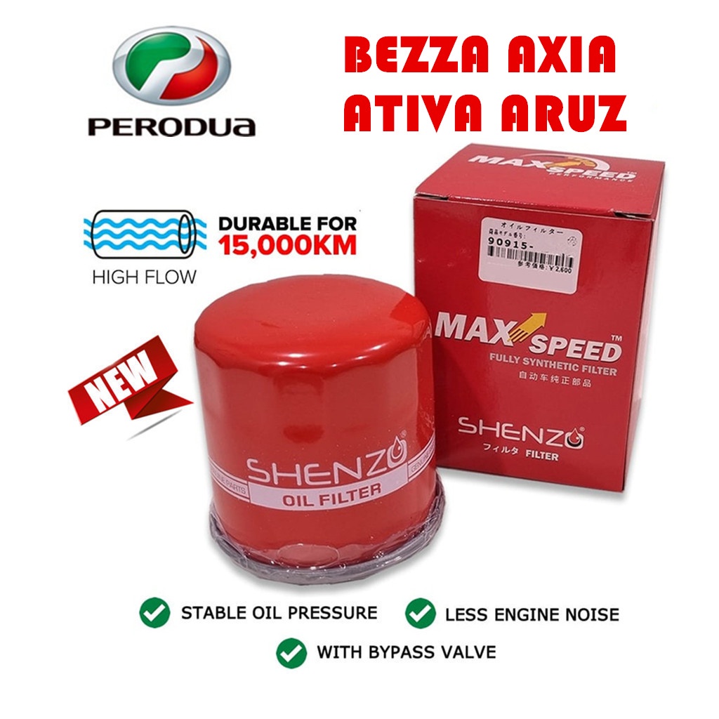 SHENZO AXIA BEZZA MYVI ARUZ ATIVA PERODUA High Flow Performance Fully ...