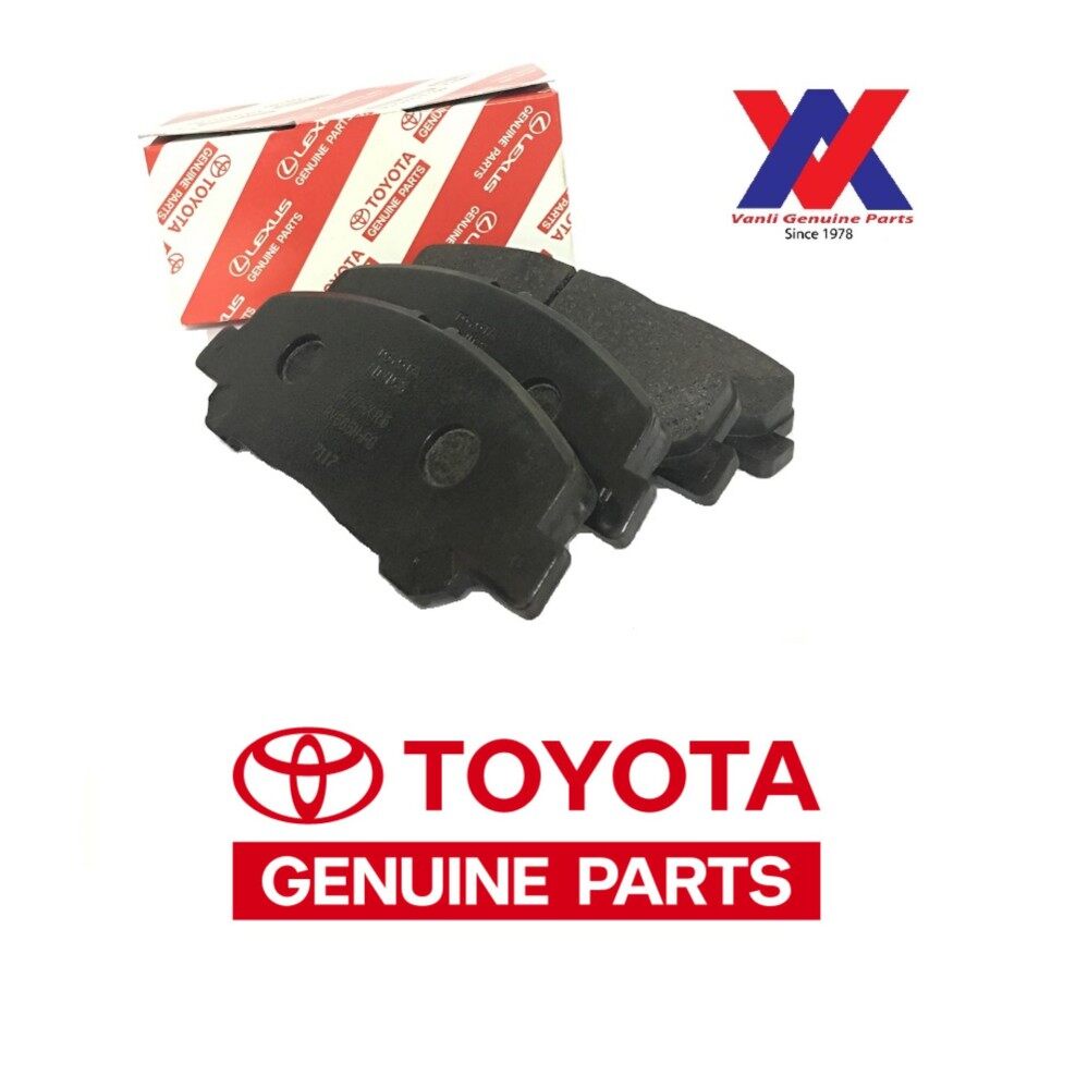 Toyota Front Brake Pads for Toyota Wish ANE10 / ZNE10 & Toyota Camry ...