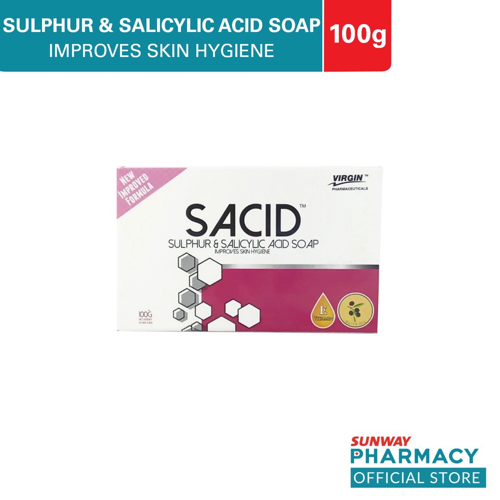 Virgin Soap Sacid (100g) | Shopee Malaysia