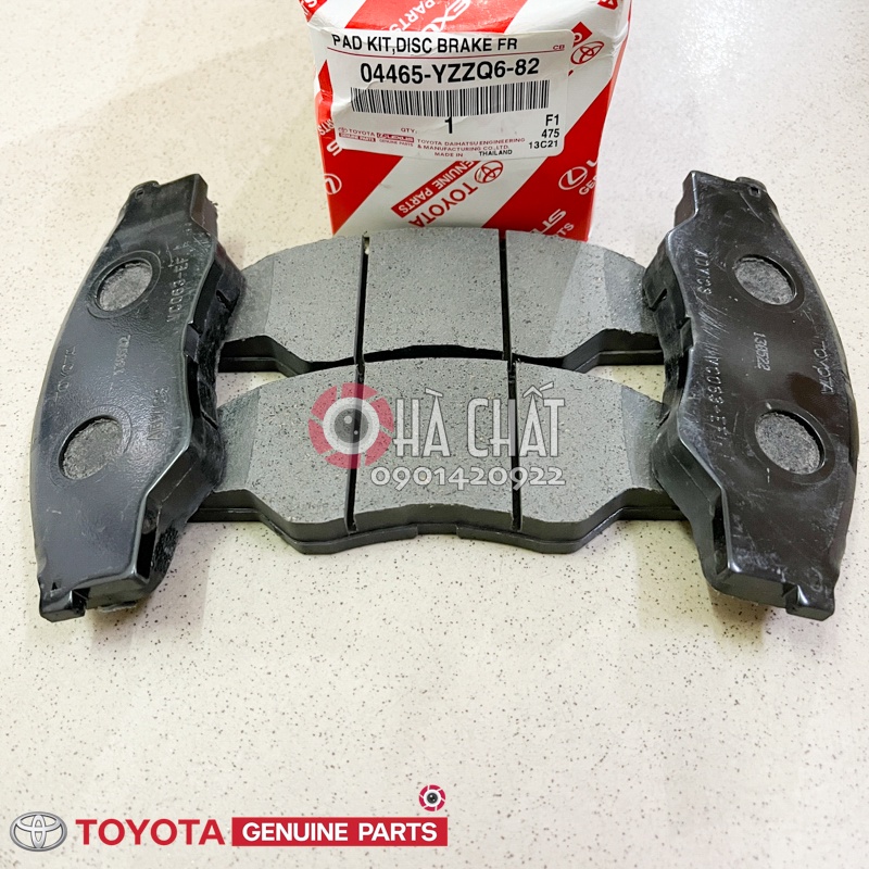 Toyota INNOVA front brake pads Genuine imported from TOYOTA Thailand ...