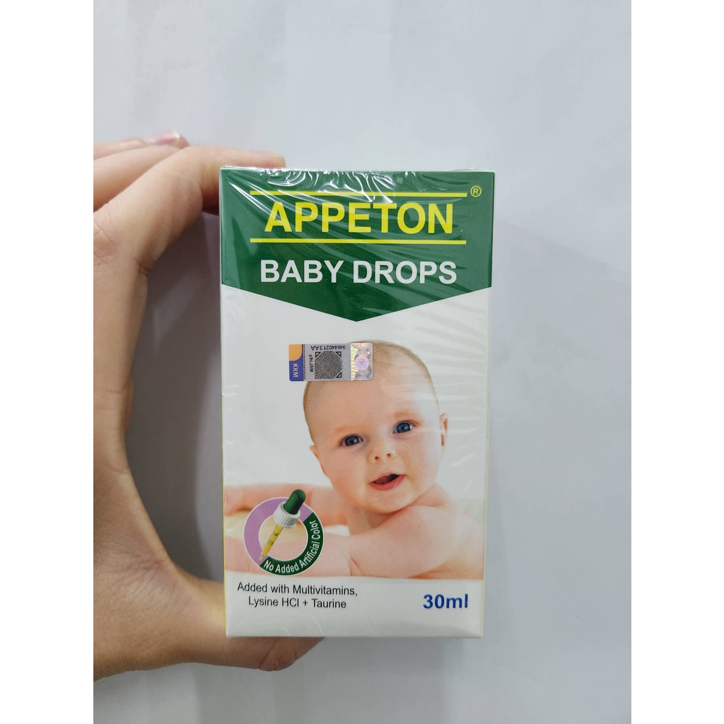 (EXP:2026)APPETON BABY DROPS 30ML | Shopee Malaysia