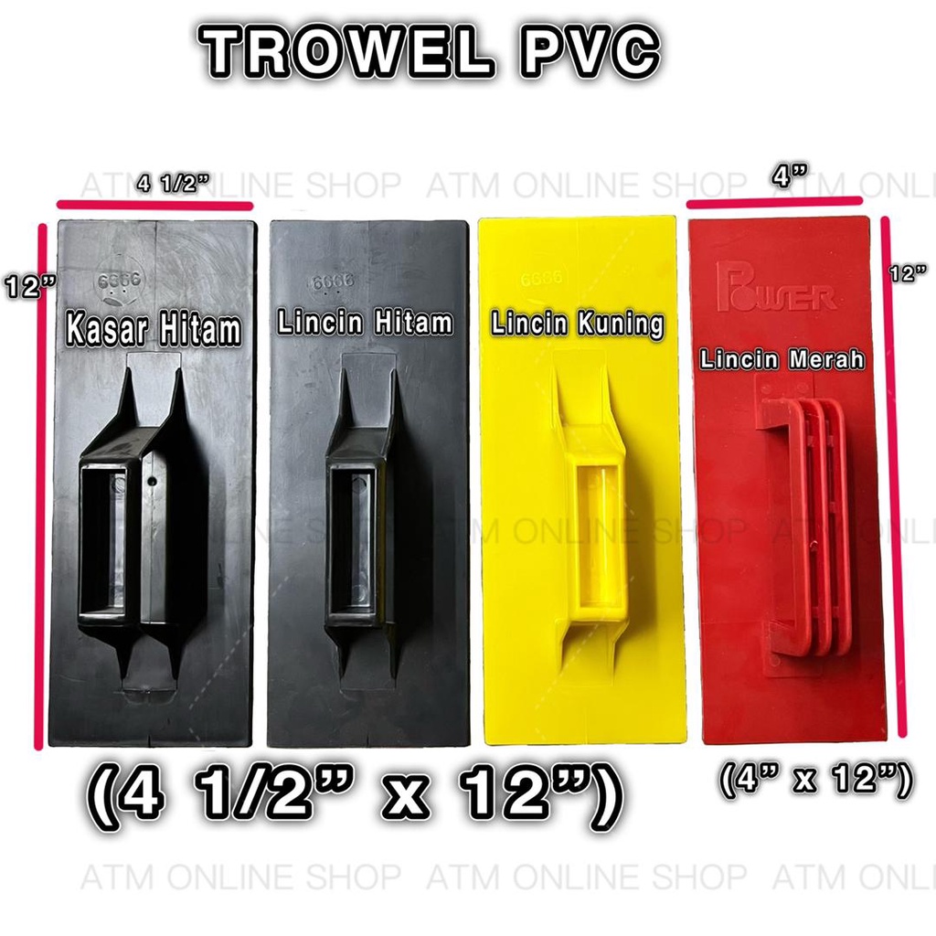 PAPAN GOSOK SIMEN/ PVC CEMENT TROWEL PLASTER / CAMCA PLASTER PVC ...