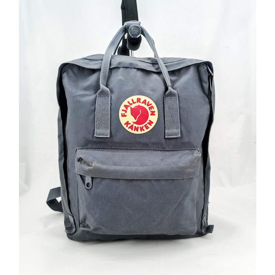 original FJALLRAVEN KANKEN dark grey laptop backpack | Shopee Malaysia