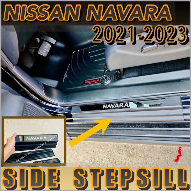 NISSAN NAVARA 2021-2023 SIDE STEP SILL VL/VE/PRO 4X(navara accessories ...