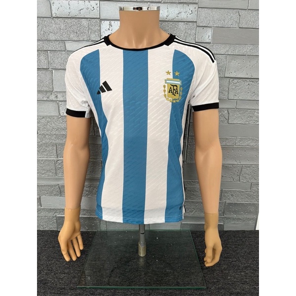 Argentina 2022 World Cup home Kit ll Player Version ll Slim Cut ll Size ...