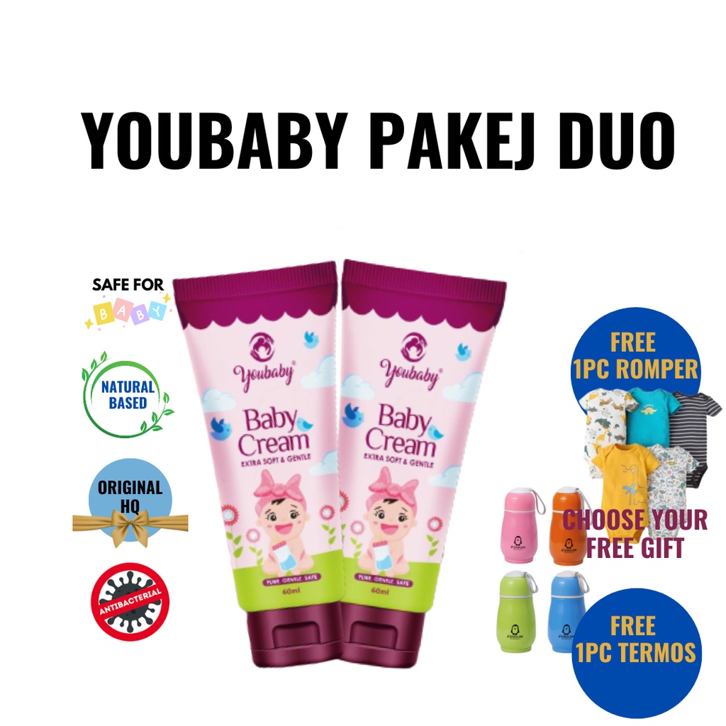 You Baby Cream Newborn Set Travel Ubat Batuk krim Youbaby Kahak Ekzema ...