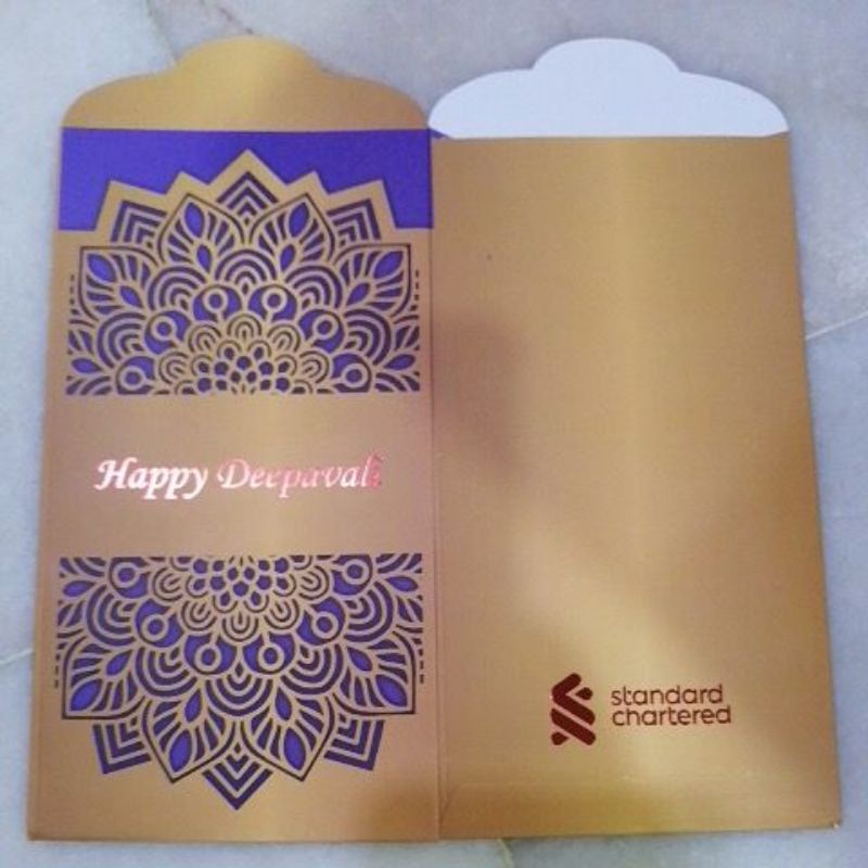 Standard chartered Deepavali packet 2pcs | Shopee Malaysia