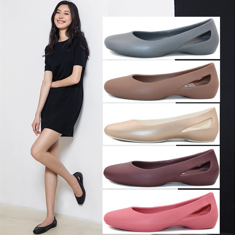 Original Crocs kasut perempuan literide duet sport clog cute Sandals ...