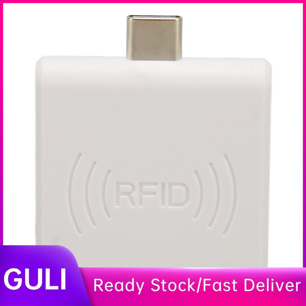 Guli RFID ID Mobile Phone Card Reader Type C Interface Durable Plug and Play for Cell | Shopee ...