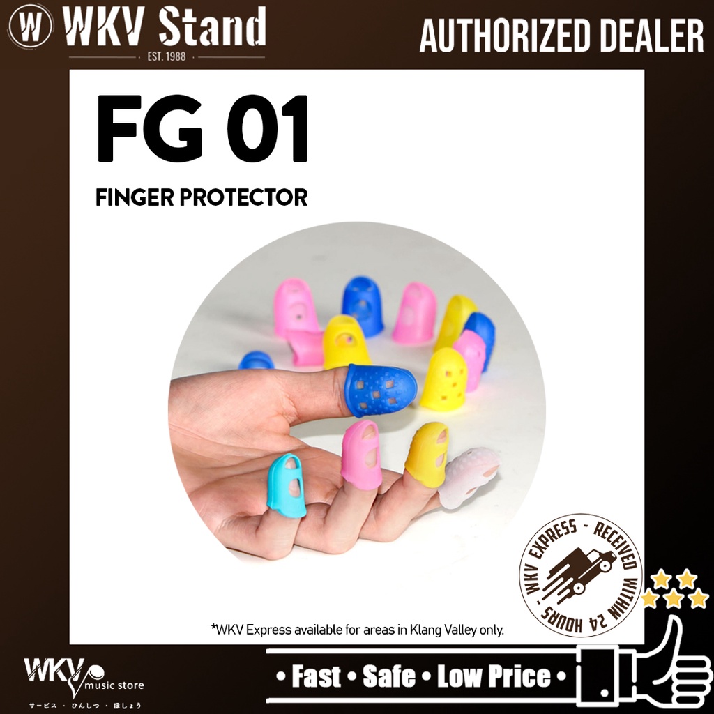 Finger Cover / Protectors (4 pieces) - Guitar Silicone Finger Set Kit ...