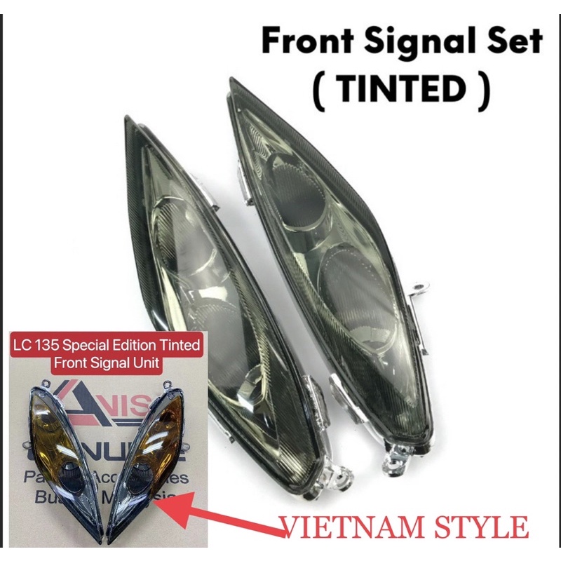 Yamaha LC135 V1 First Model Front Signal Lamp Signal Depan Light Clear / Blue / Tinted | Shopee ...