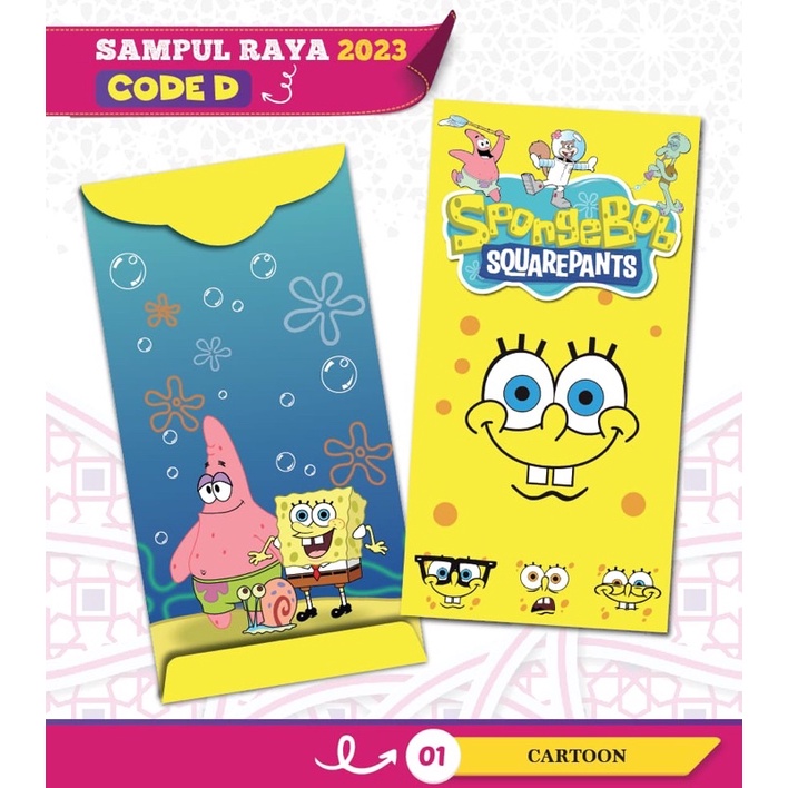Sampul Raya Kartun Custom Exclusive Premium Borong Rare Duit Exclusive ...