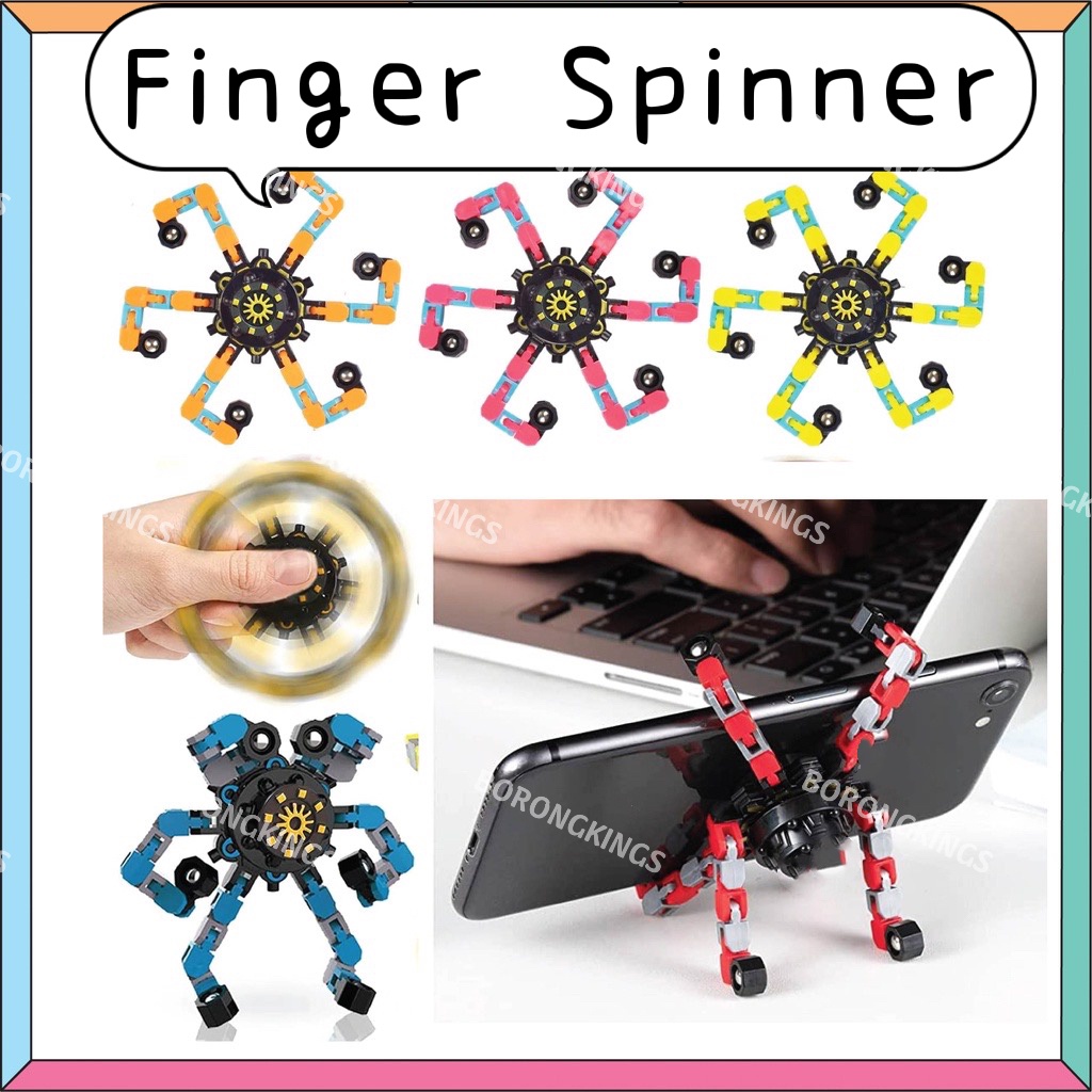 Deformed Fidget Spinner Chain Toys Antistress Hand Spinner Vent Toy ...