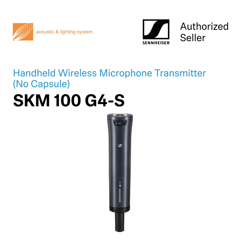 Sennheiser G4 Wireless Microphone Handheld Transmitter SKM 100 S | Shopee Malaysia