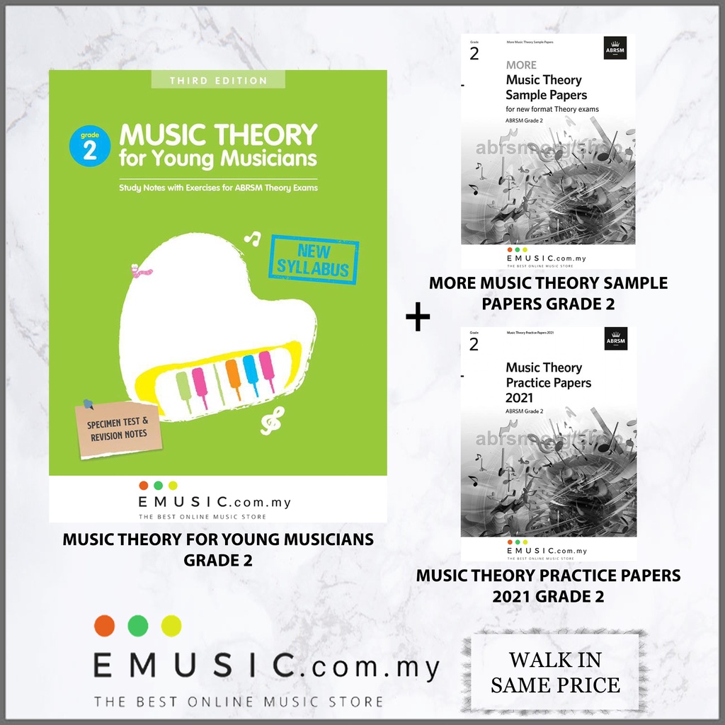 Music Theory For Young Musicians Grade 2 + Music Theory Past Year Paper ...