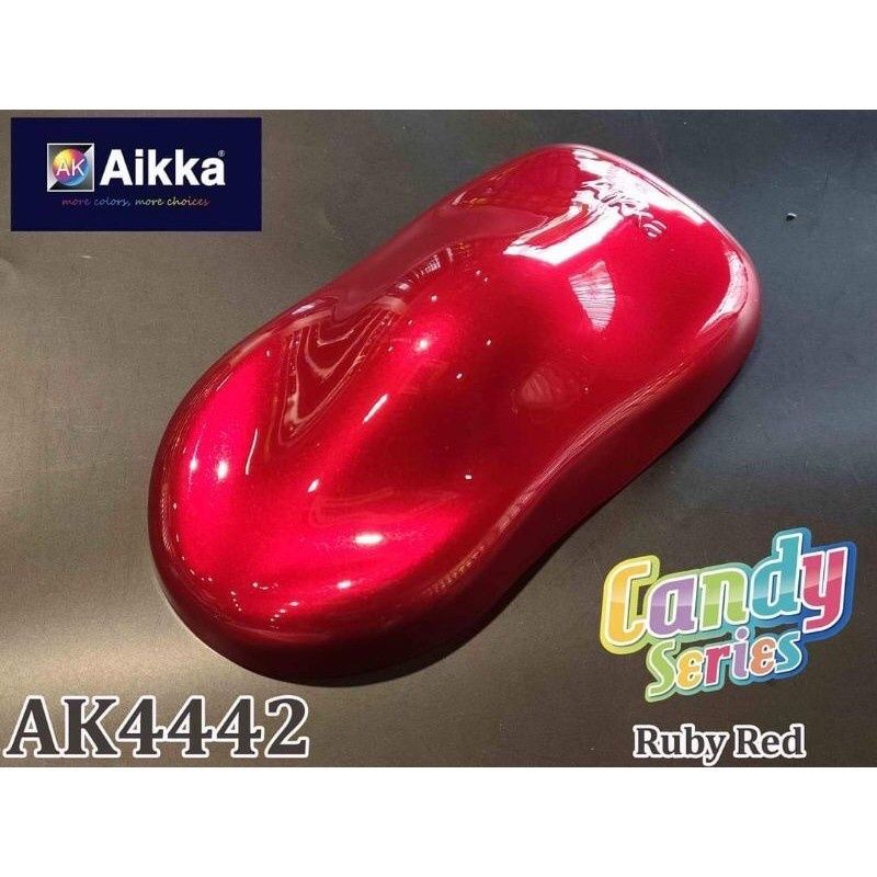 AIKKA AK4442 RUBY RED CANDY SERIES 2K CAR PAINT | Shopee Malaysia